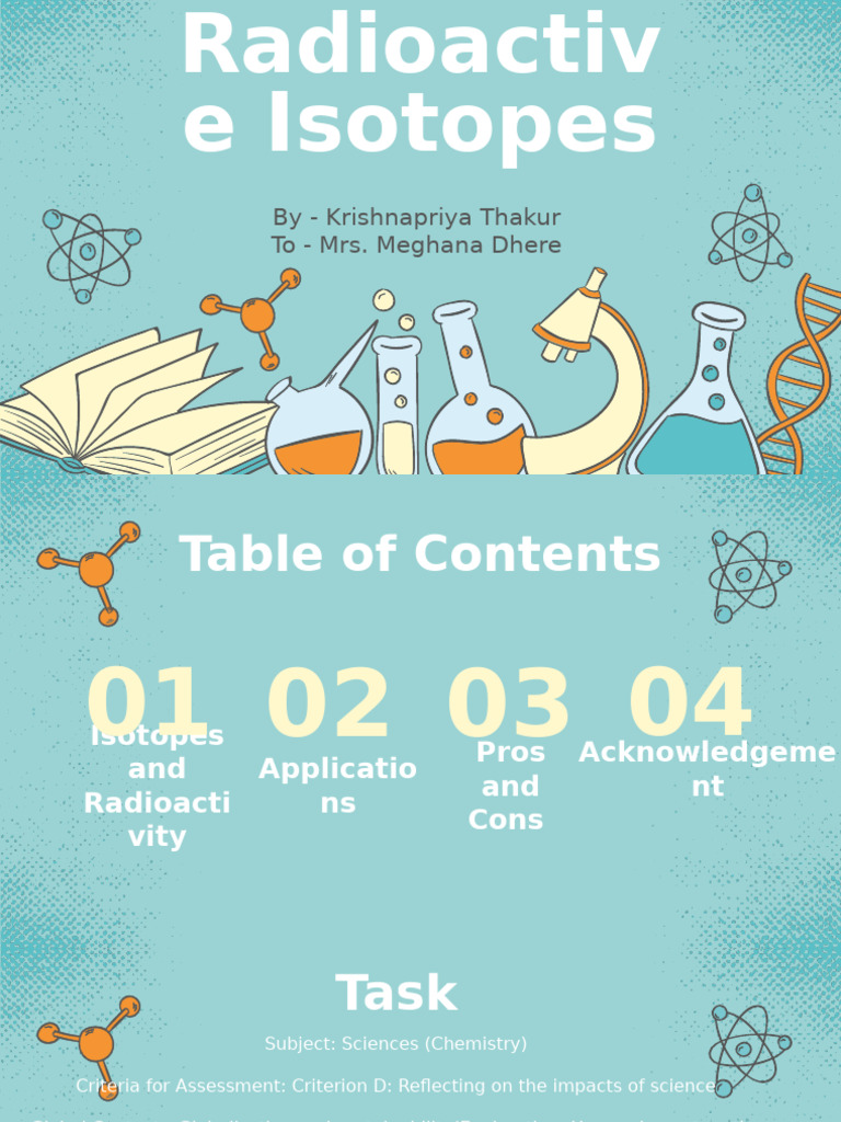 Radioactive Isotopes | PDF | Radioactive Decay | Radionuclide