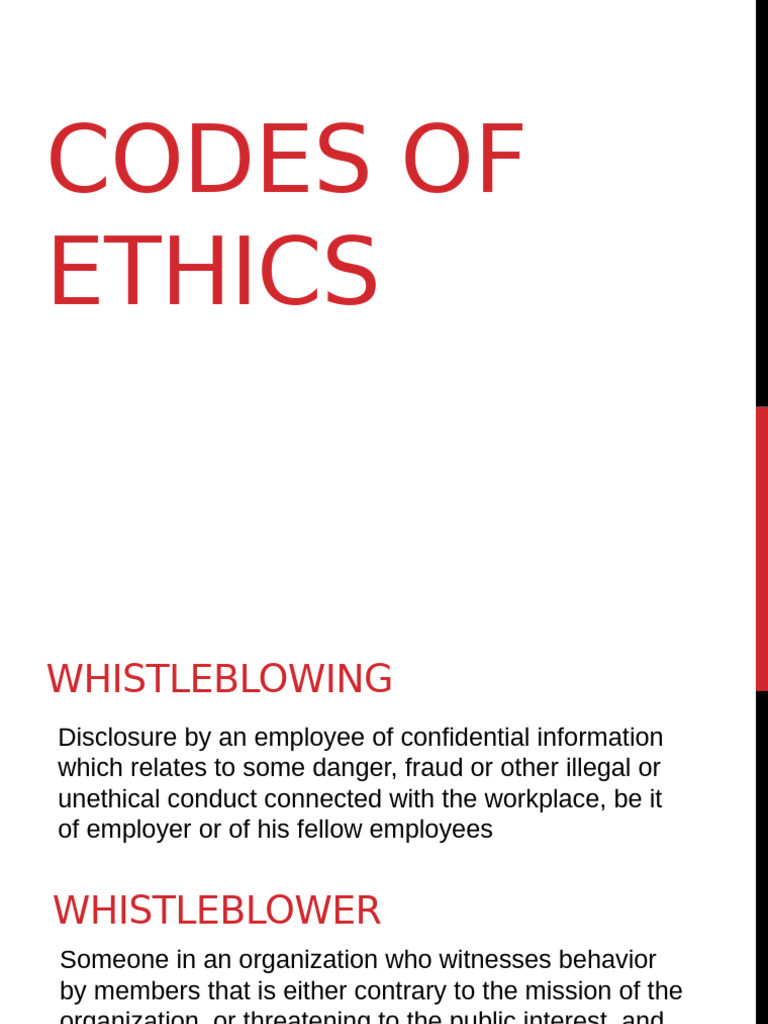 Whistleblowing Guidelines and Ethics | PDF | Social Psychology | Business