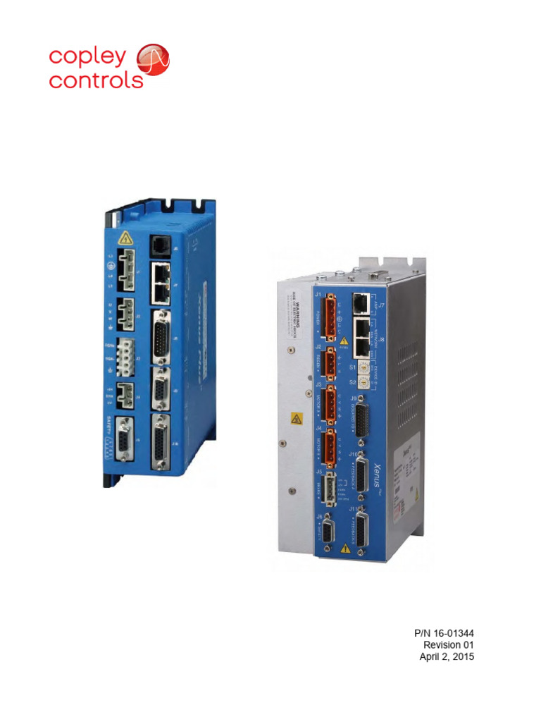 Xenus_Plus User Guide | PDF | Electric Motor | Servomechanism