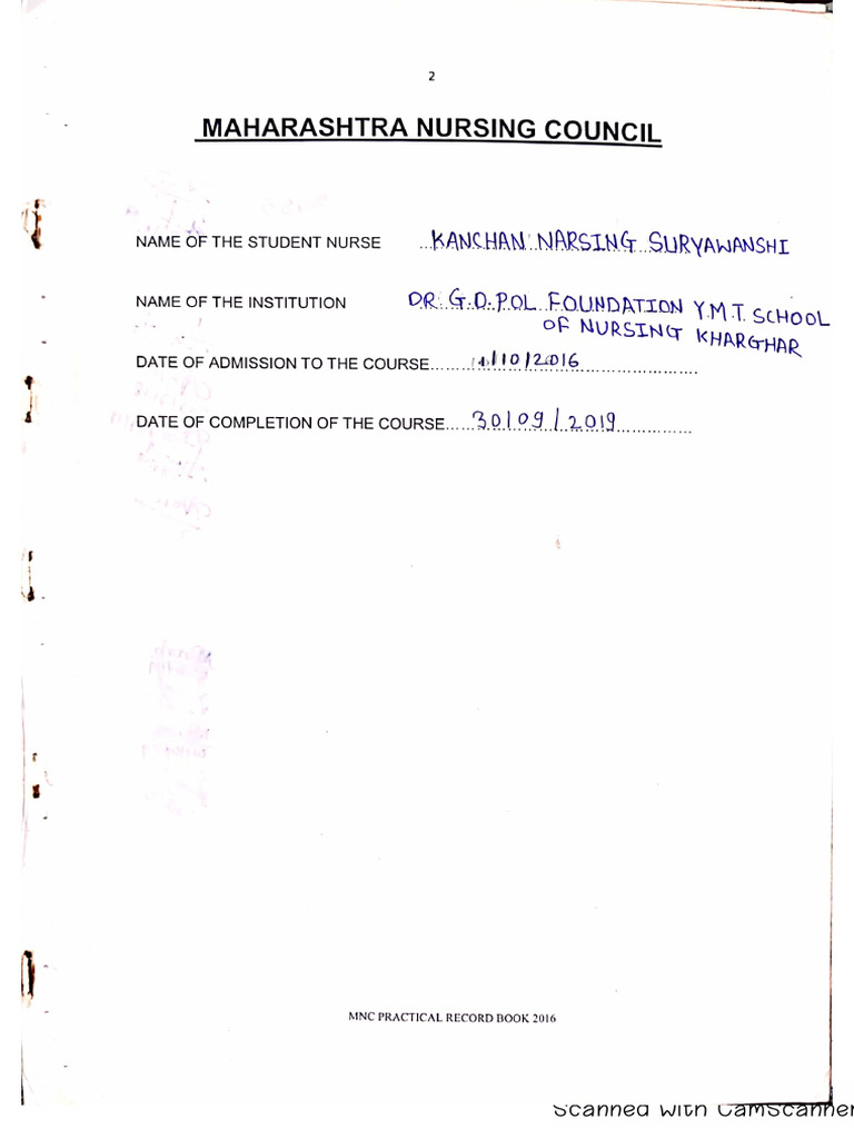 MNC Practical Record Book | PDF