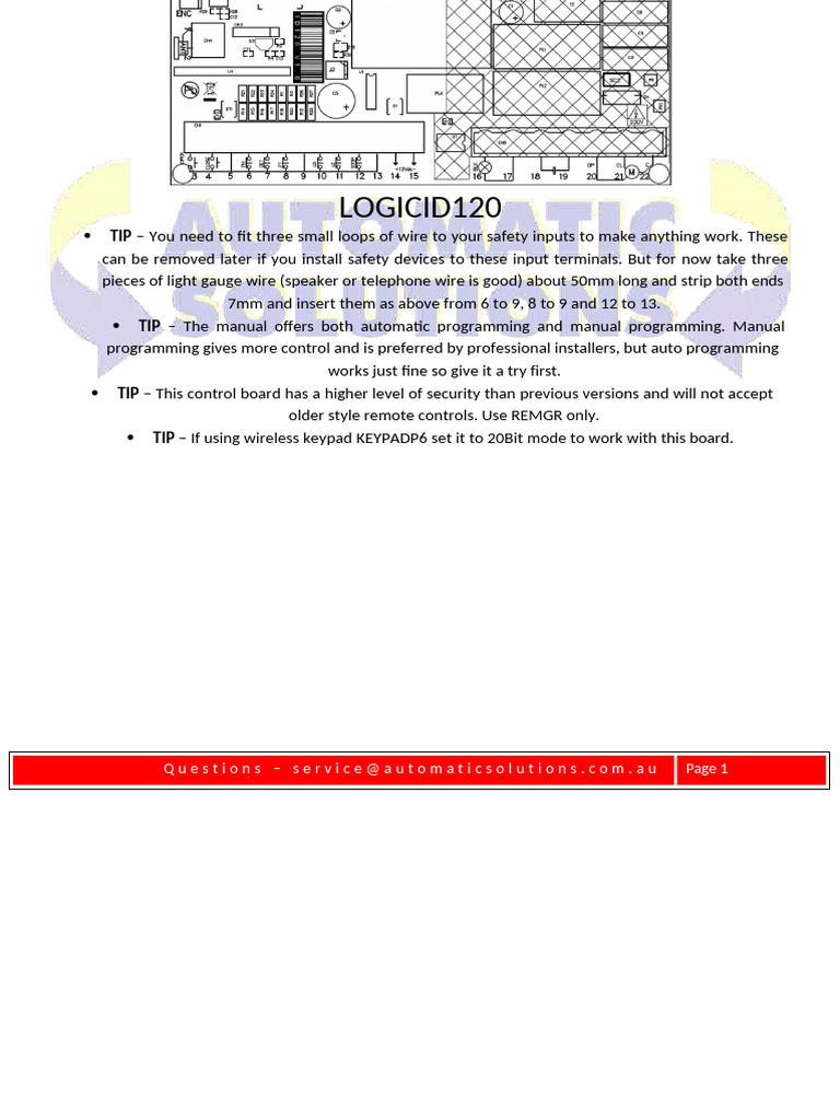 Manual Tecnico de ID-1201 1 | PDF | Automation | Menu (Computing)