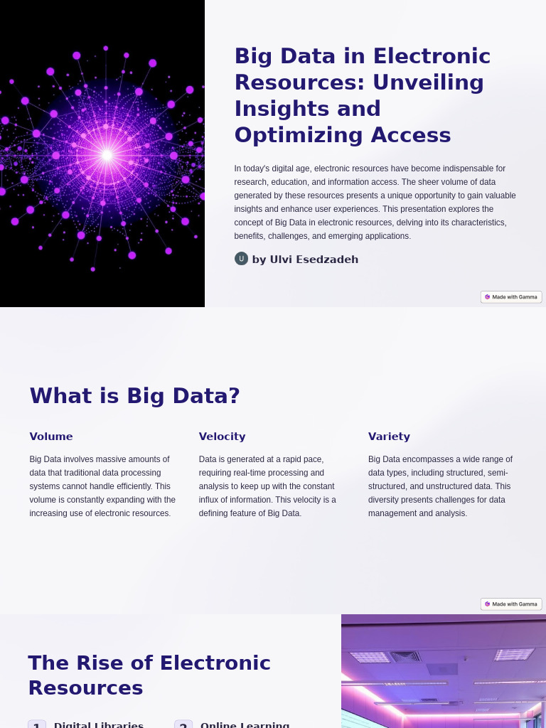 Big Data in Electronic Resources Unveiling Insights and Optimizing ...