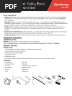WORKS METHOD STATEMENT Ceiling Works | PDF | Ceiling | Wall