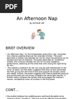 Afternoon Nap by Arthur Yap | PDF | Poetry