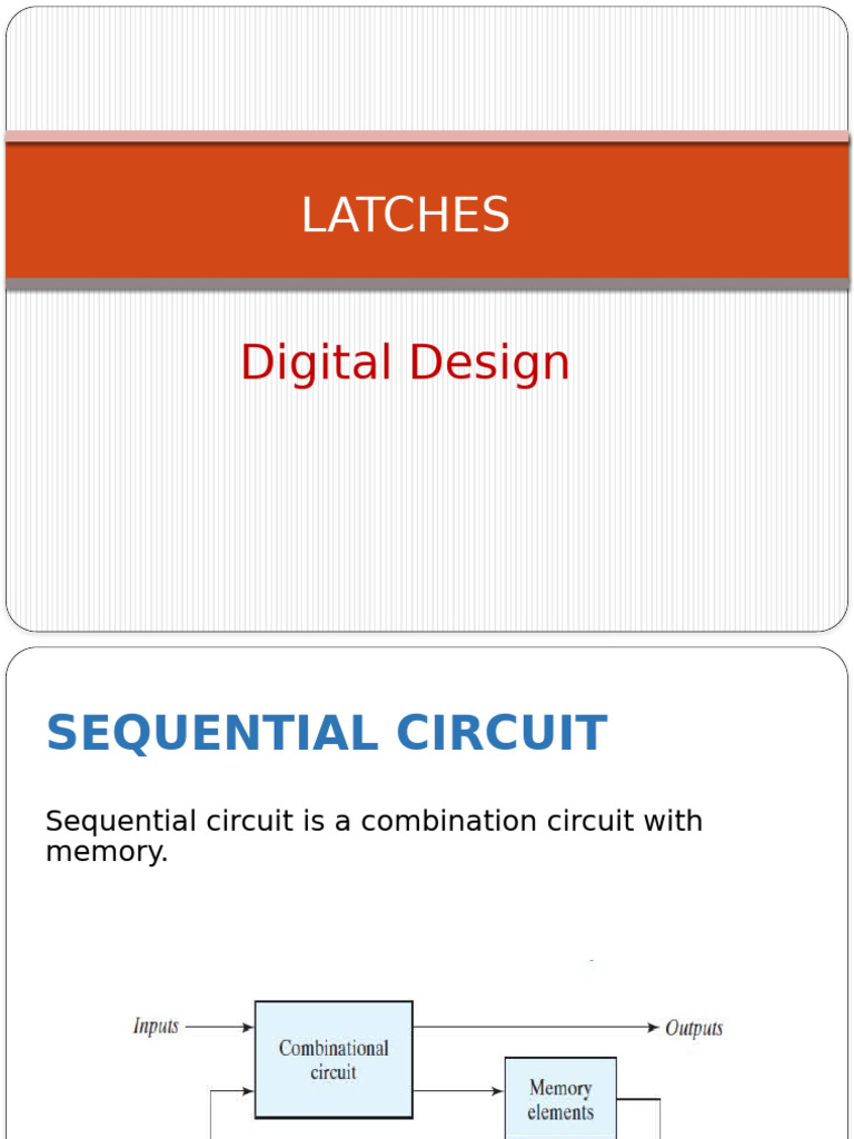 Sequential-Circuits--Synch-Asynch-circuits-Latches-26122024-083842am | PDF | Electrical Circuits ...