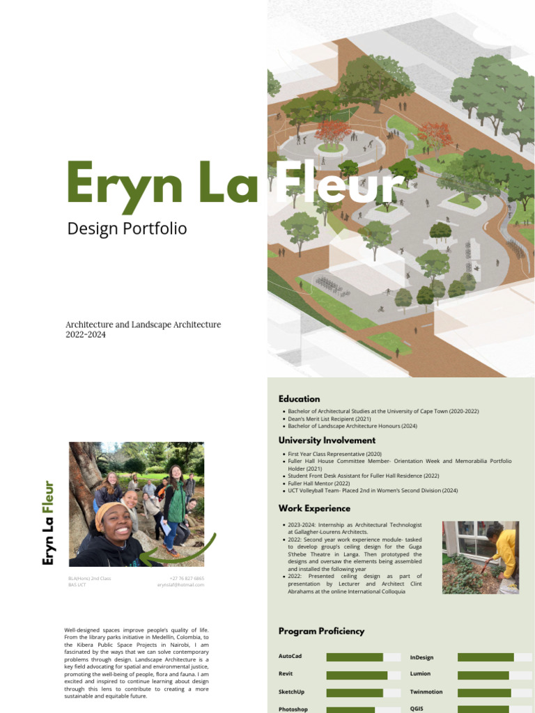 Eryn La Fleur- Design Portfolio | PDF | Wetland | River