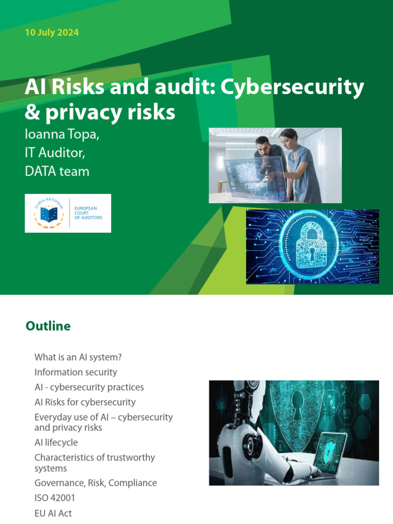 EUSS-AI and Cybersecurity by Ioanna Topa | PDF | Security | Computer ...
