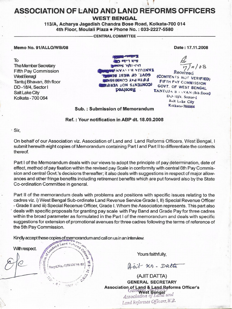 5th Pay Commission | PDF