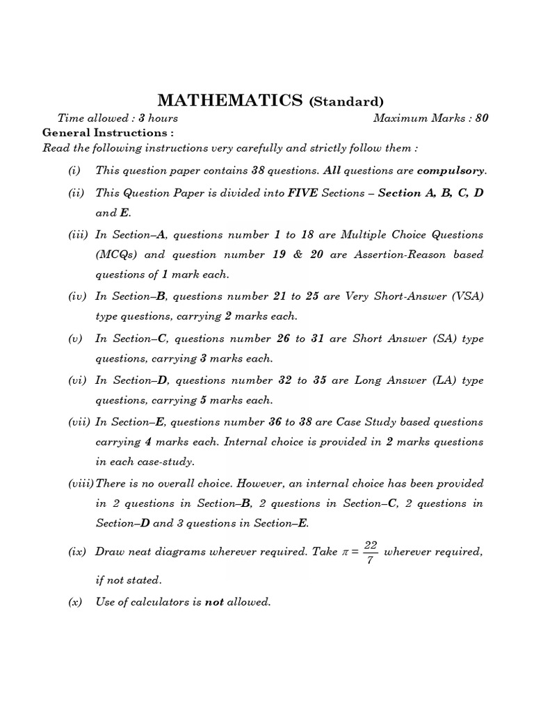 10 Mathematics SP 3 | PDF | Circle | Area