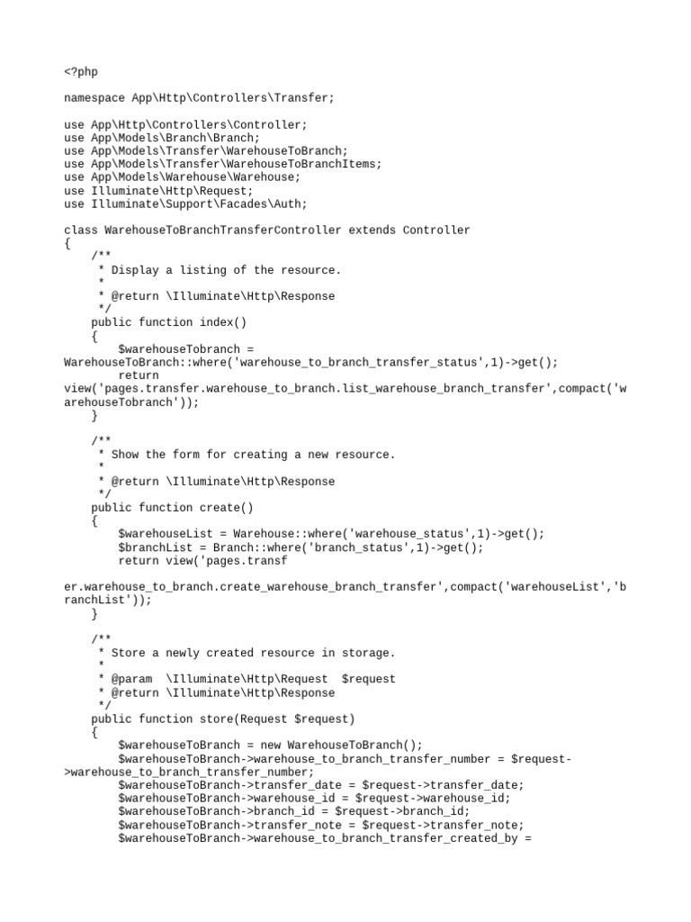 waretobranch | PDF | Computing | Software