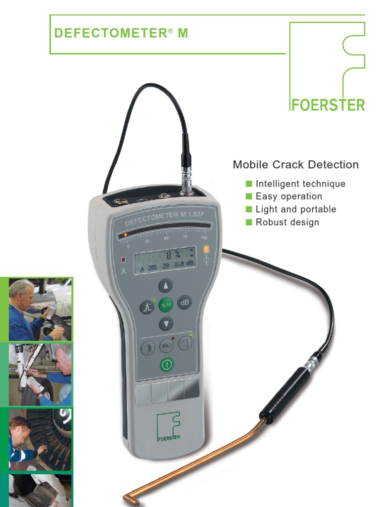 Defectometer Technical Leaflet en | PDF | Light Emitting Diode | Headphones