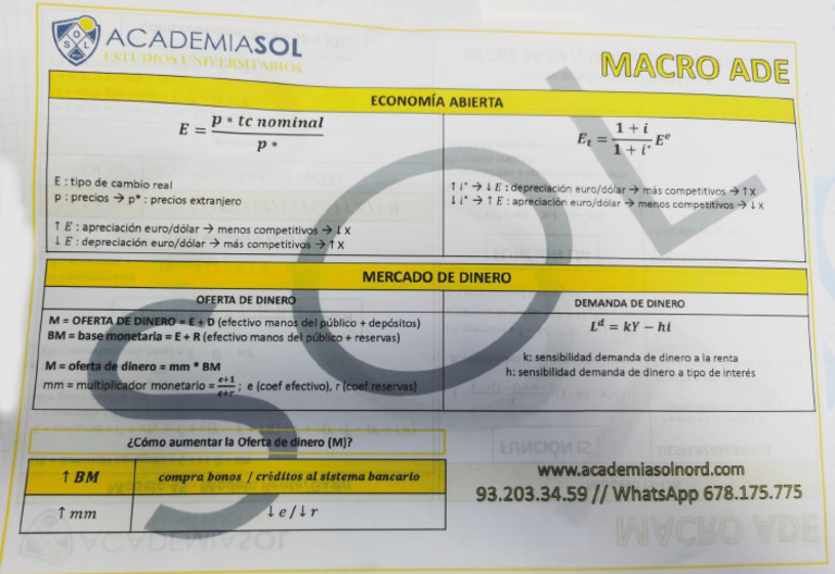 Formulari Macro SOL 2 | PDF