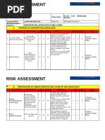 Roof Work Risk Assessments | PDF | Risk Assessment | Hazards