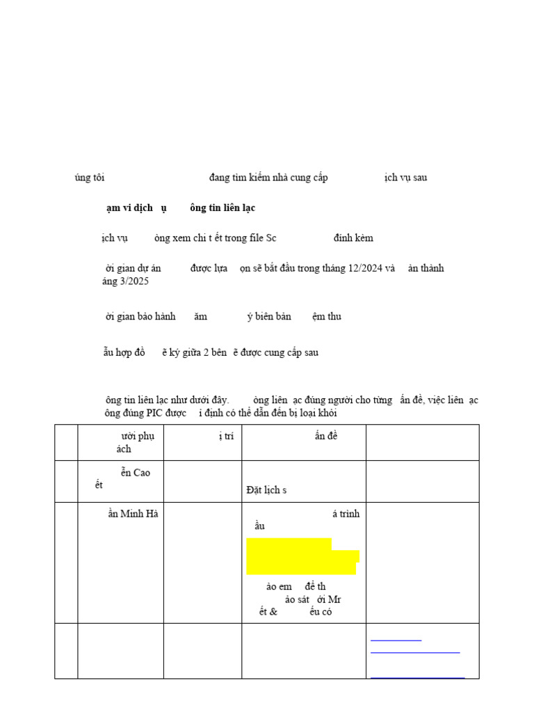 RFP Update planning drawing and building renovation 2024-2025 | PDF