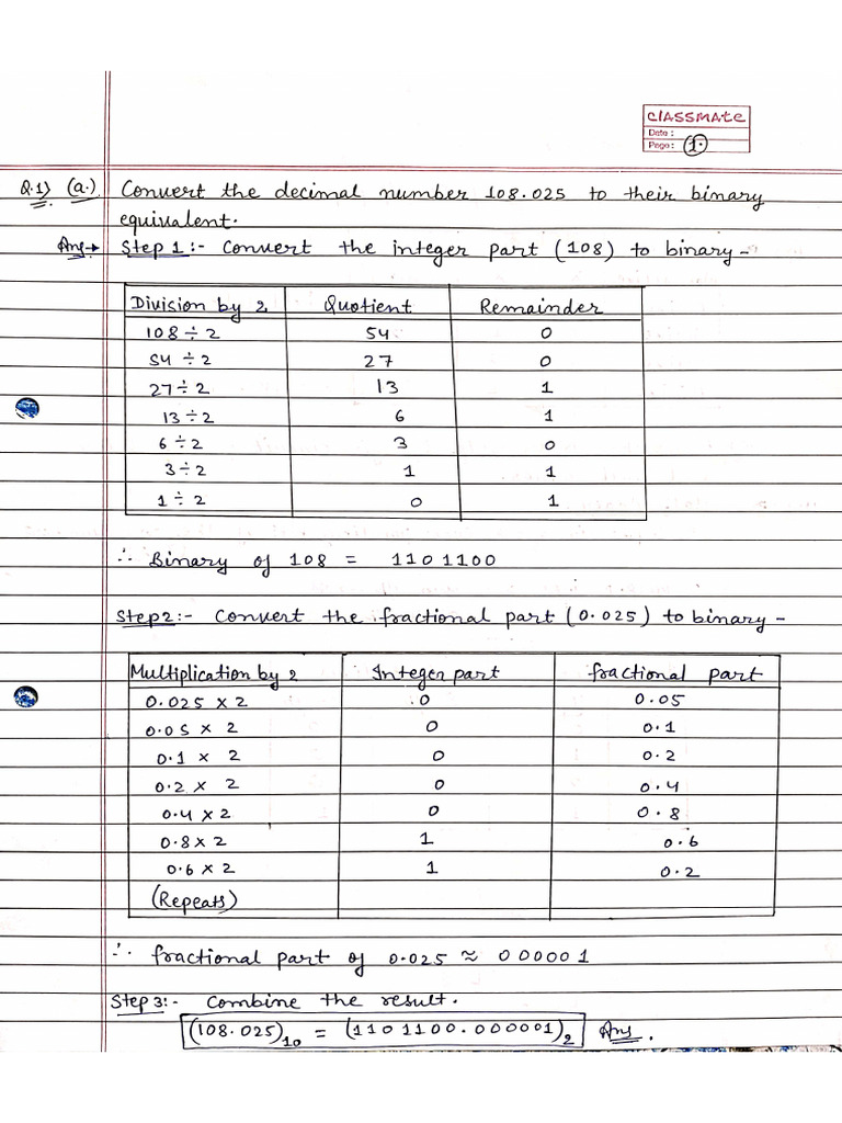 Digital Electronics Assignment - 1 | PDF