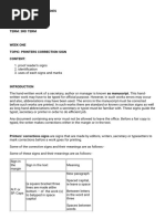 Printer Correction Signs Explained | PDF | Typographical Symbols ...
