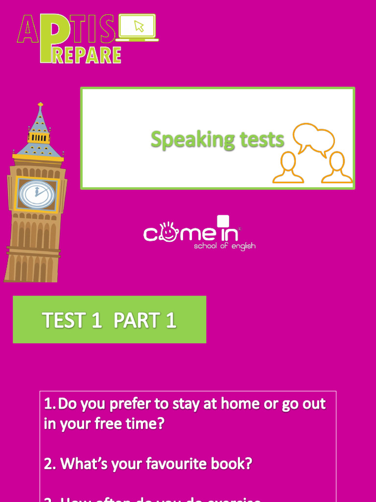 10 full speaking tests | PDF