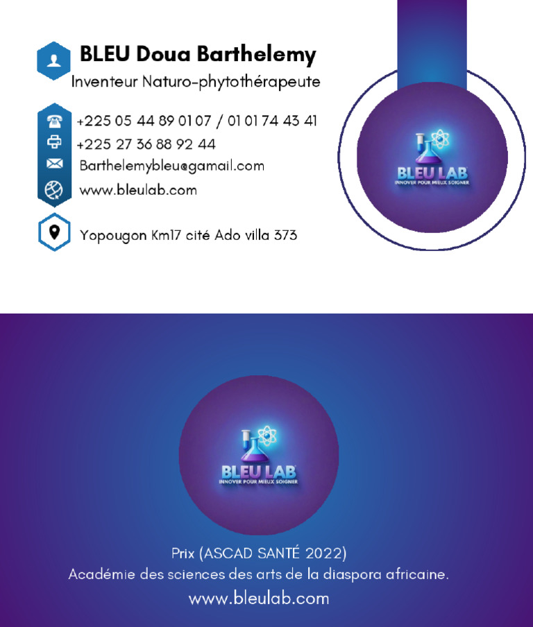 Bleu LAB Carte-2 | PDF