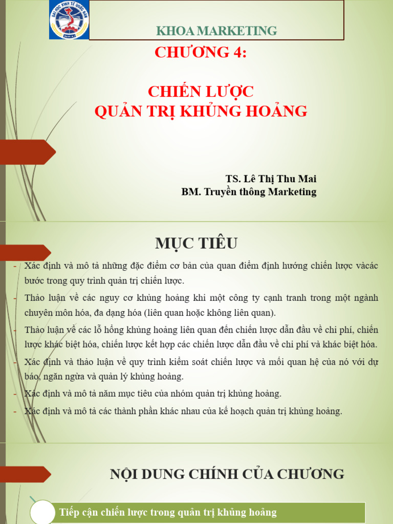 Chương 4 - Chiến Lược QTKH 5.3 | PDF