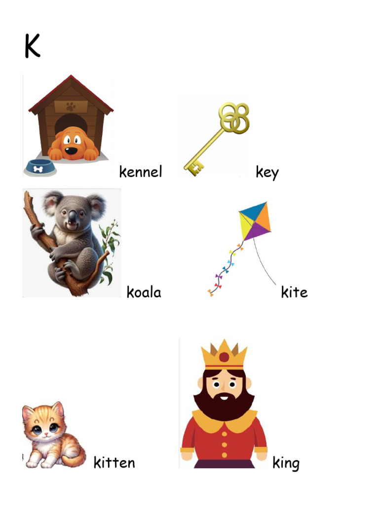 Sound K Picture Dictionary | PDF