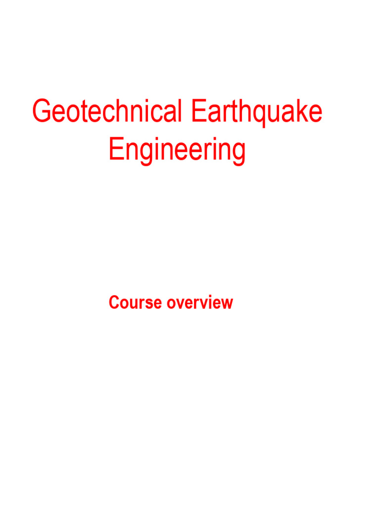 GEE_Introduction | PDF | Plate Tectonics | Earthquakes