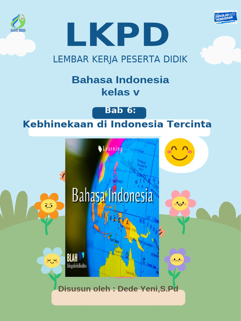 LKPD B.INDO BAB 6 sdh di edit new | PDF