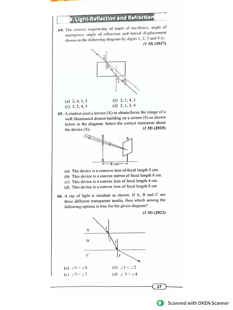 Important Questions in Physics | PDF
