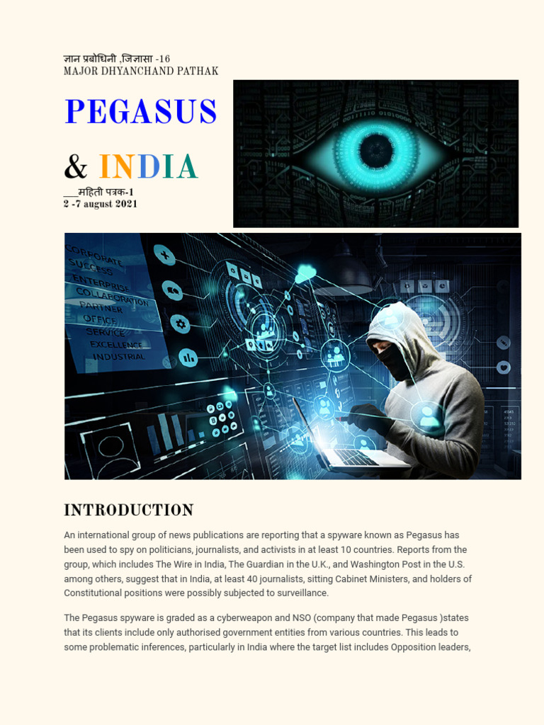 Pegasus & India | PDF | Malware | Security