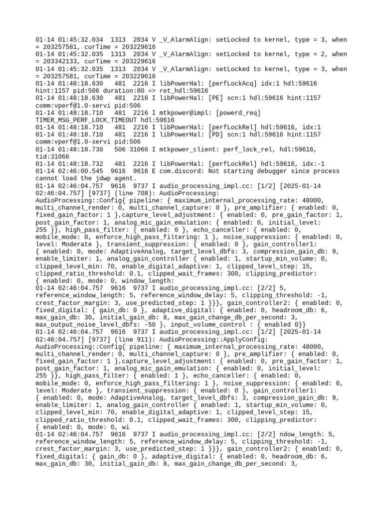 log | PDF | Computer Engineering | Computing