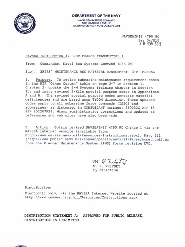 Distribution Statement A: Approved For Public Release, Distribution Is ...