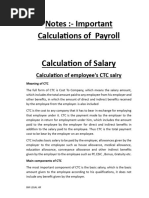 Bonus Calculation Excel Sheet | PDF