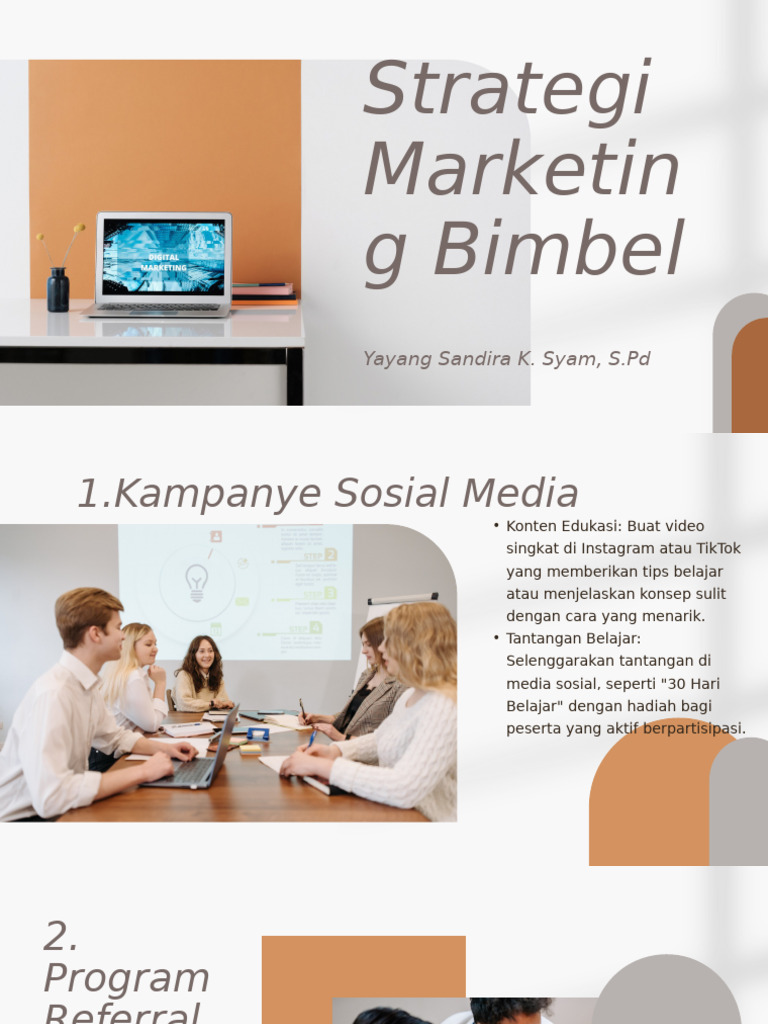 Strategi Marketing Bimbel | PDF