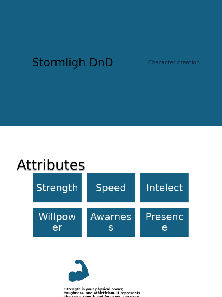 Cosmere RPG Character Creation Guide | PDF