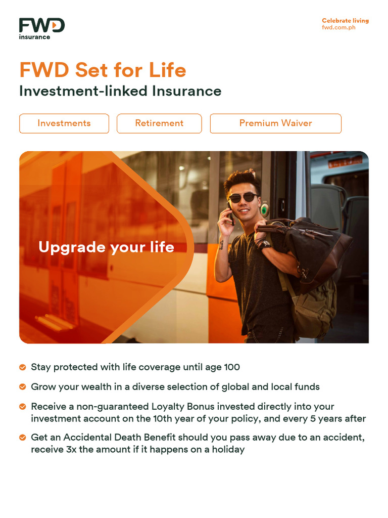 FWD Set For Life Investment-Linked Insurance Brochure V2.0 July 2023 ...