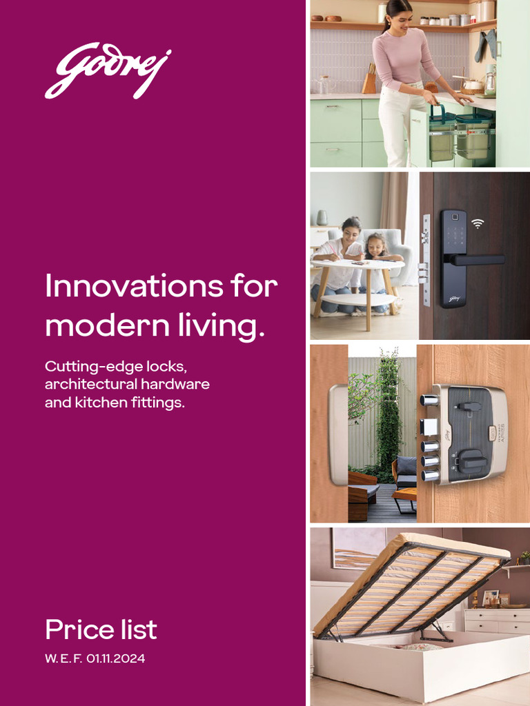Godrej Price List Nov 24 | PDF