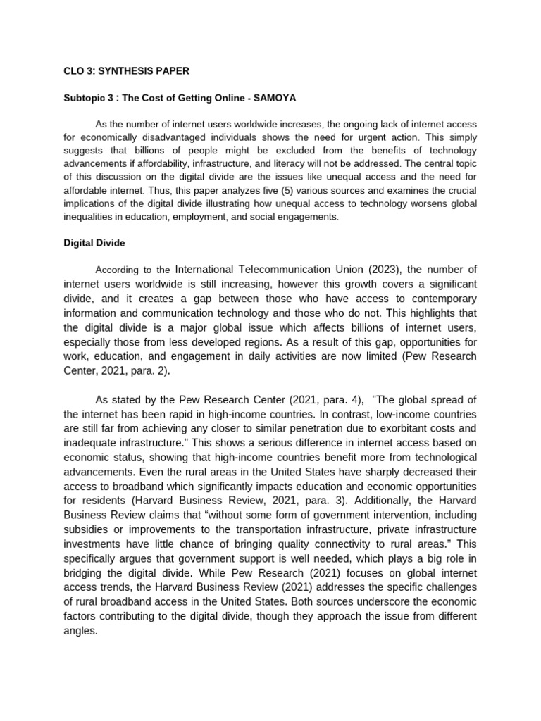 CLO 3_ CMC | PDF | Privacy | Internet