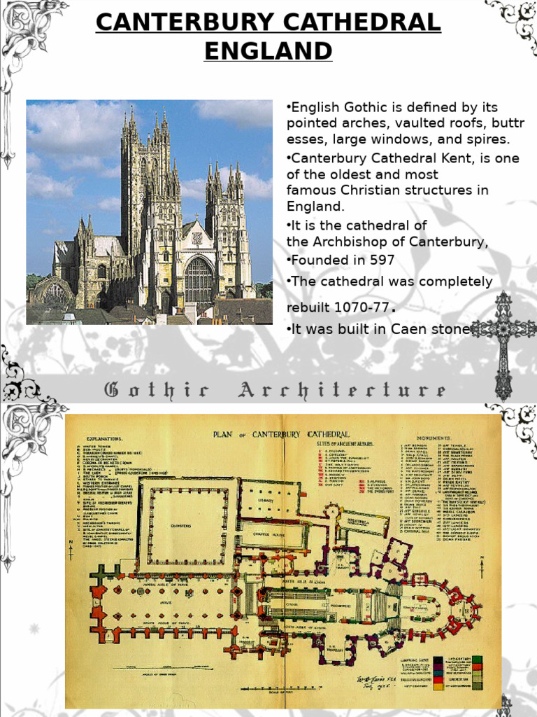 Canterbury Cathedral: A Gothic Icon | PDF