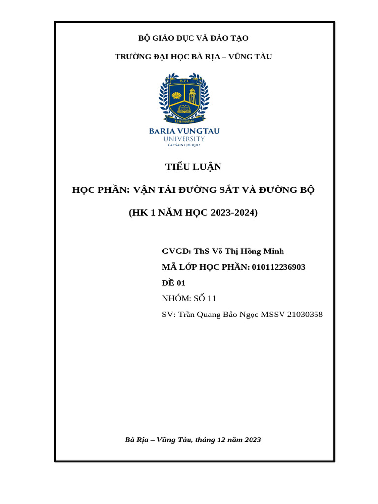 Tieuluan - TQBN - VTDS | PDF