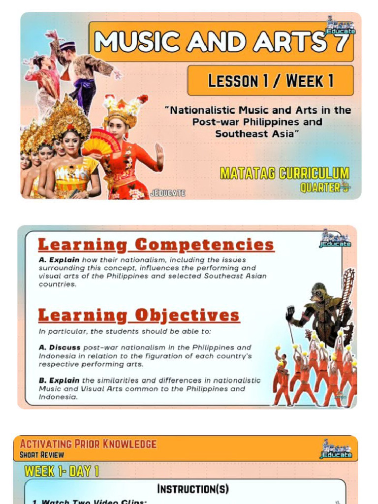 Quarter 3 Week 1 | PDF