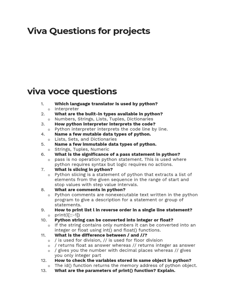 viva | PDF | Parameter (Computer Programming) | Scope (Computer Science)