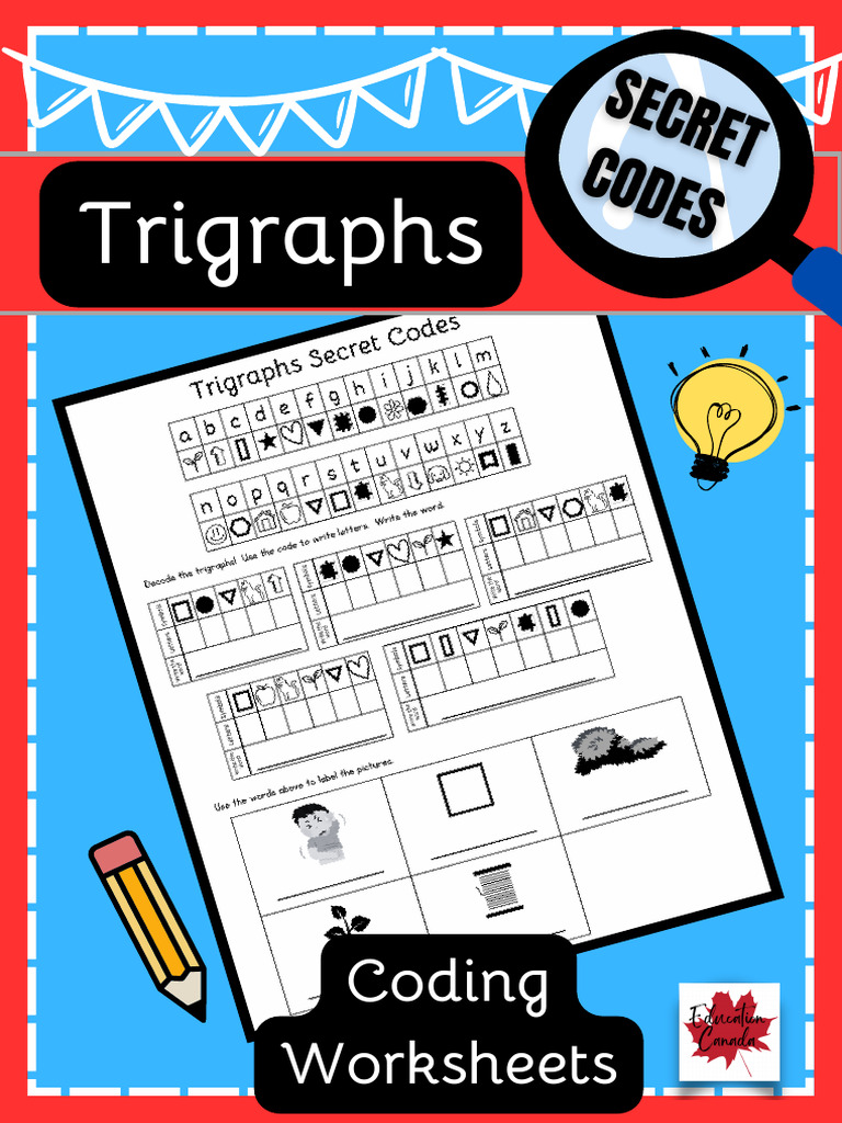 Trigraphs Coding Worksheets for Kids | PDF | Computing
