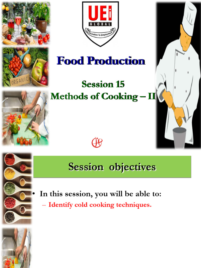 Session 15 Method of Cooking II | PDF