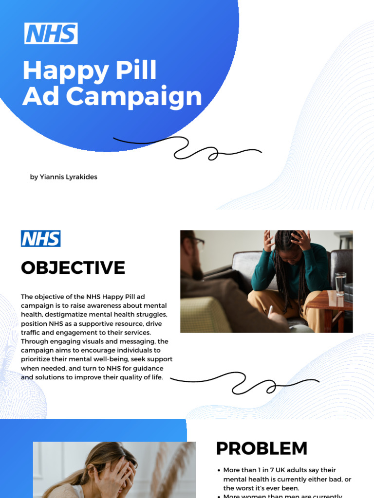 NHS Ad Campaign Yiannis Lyrakides | PDF | Mental Health | Well Being