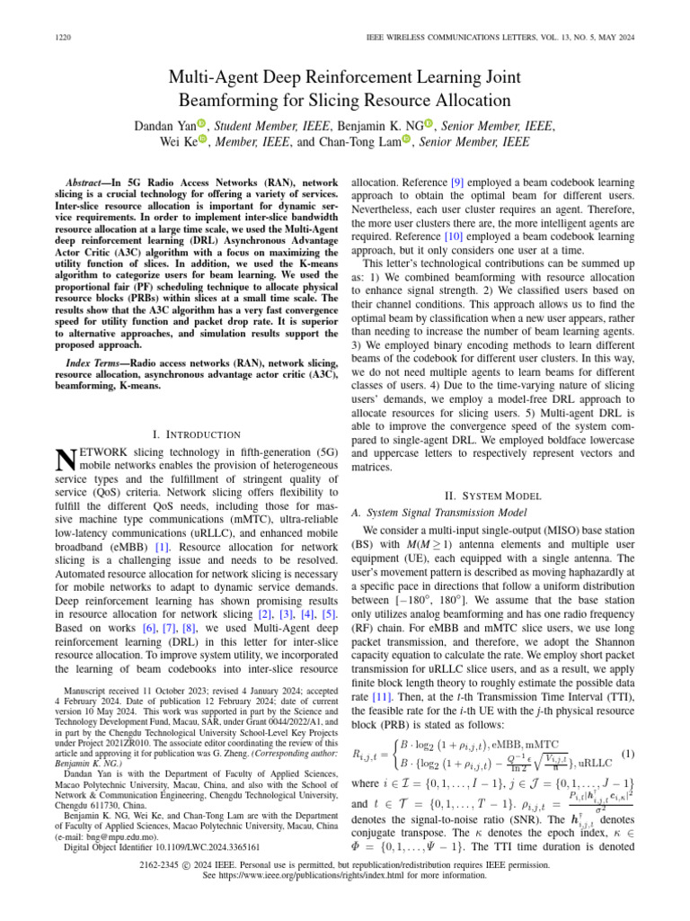 Multi-Agent_Deep_Reinforcement_Learning_Joint_Beamforming_for_Slicing_Resource_Allocation | PDF ...