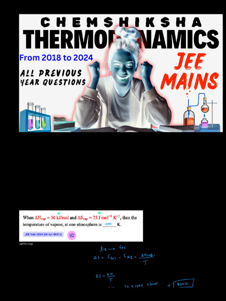 Thermo Jee Mains 2024 | PDF