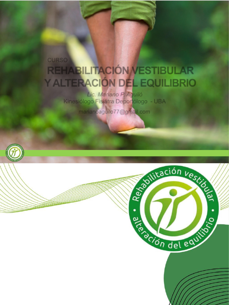 Charla 1 Equilibrio Actualizacion y Fundamentos de La Rehabilitacion ...