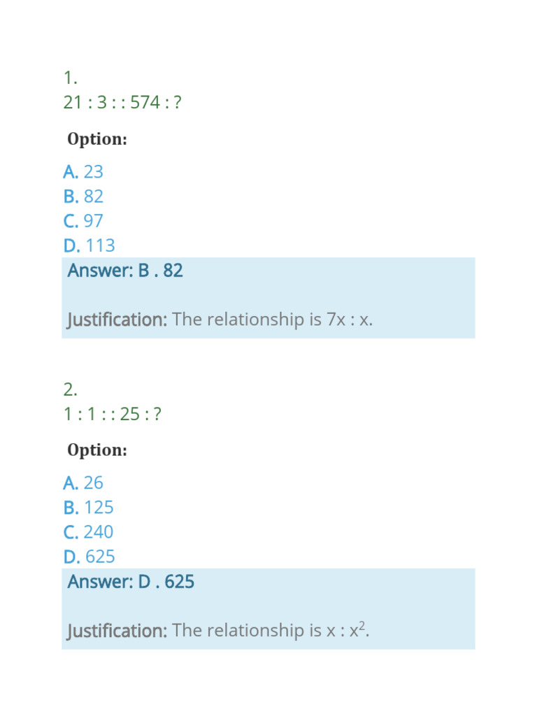 Number Pattern Problem Solving | PDF | Mathematics | Applied Mathematics