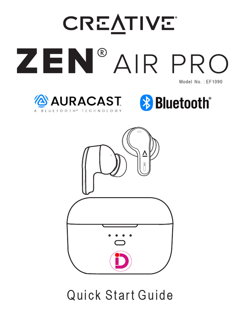 Creative Zen Air Pro Earpods ID | PDF | Headphones | Bluetooth