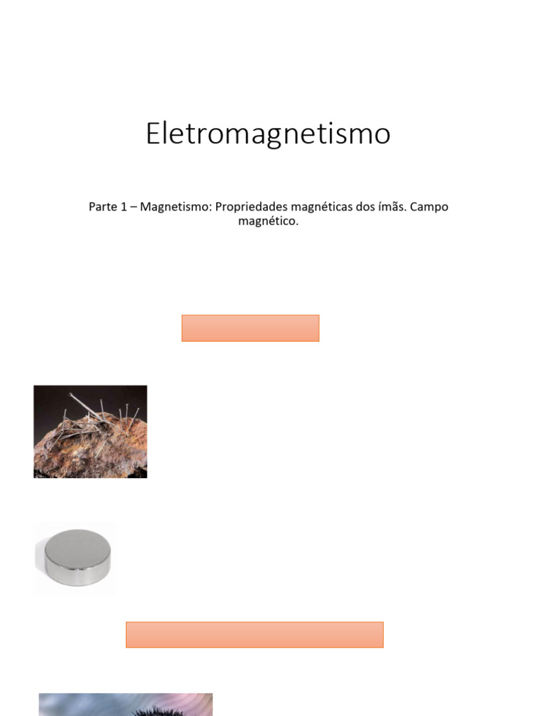 Aula 1 e 2 | PDF | Ímã | Magnetismo