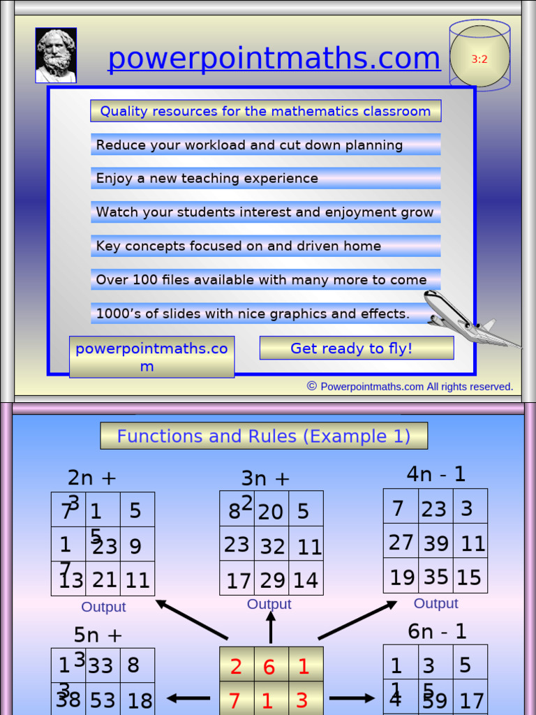 Function and Rules 2 | PDF | Computing | Applied Mathematics